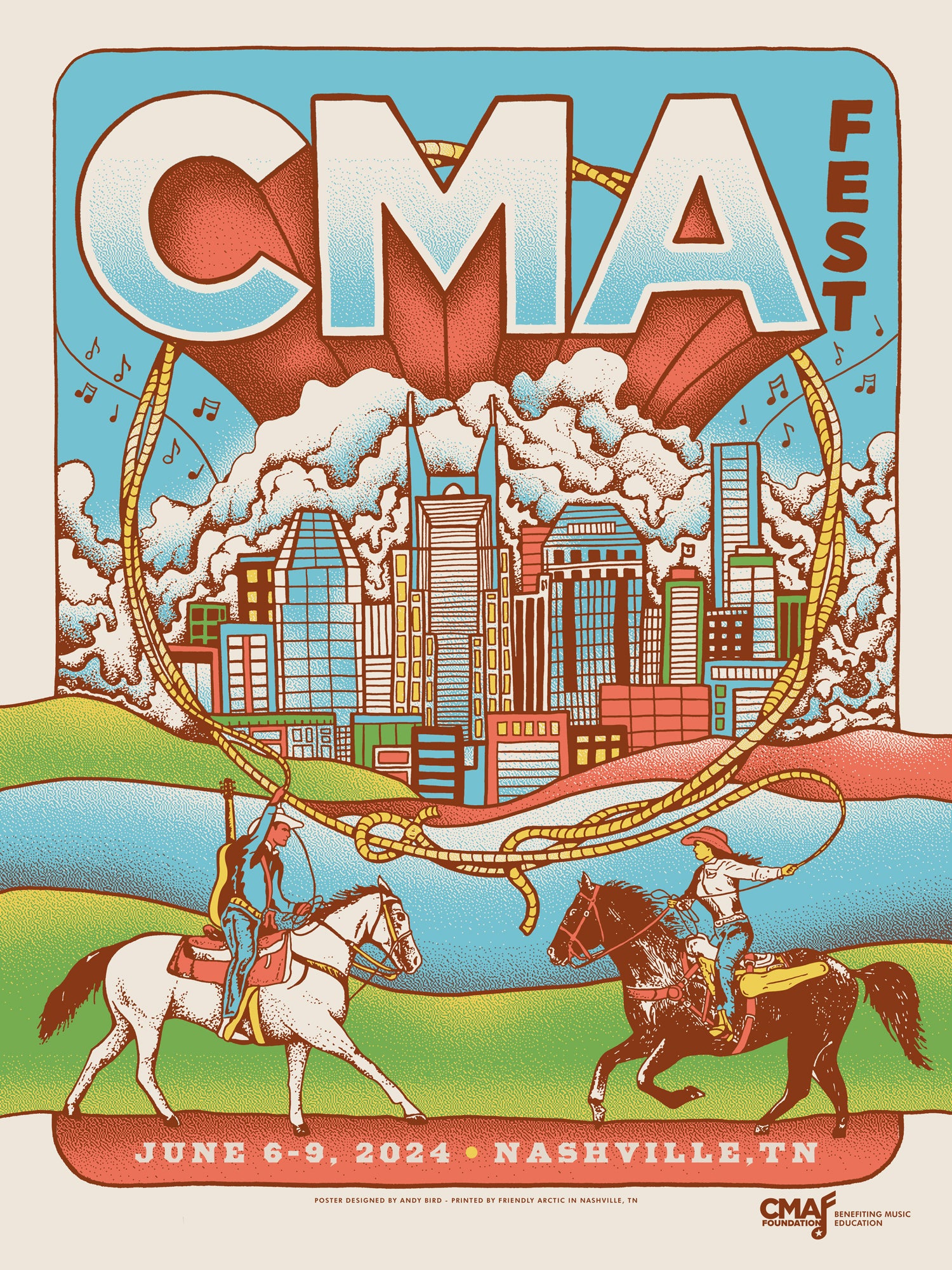 CMA Fest 2024 Poster – Friendly Arctic