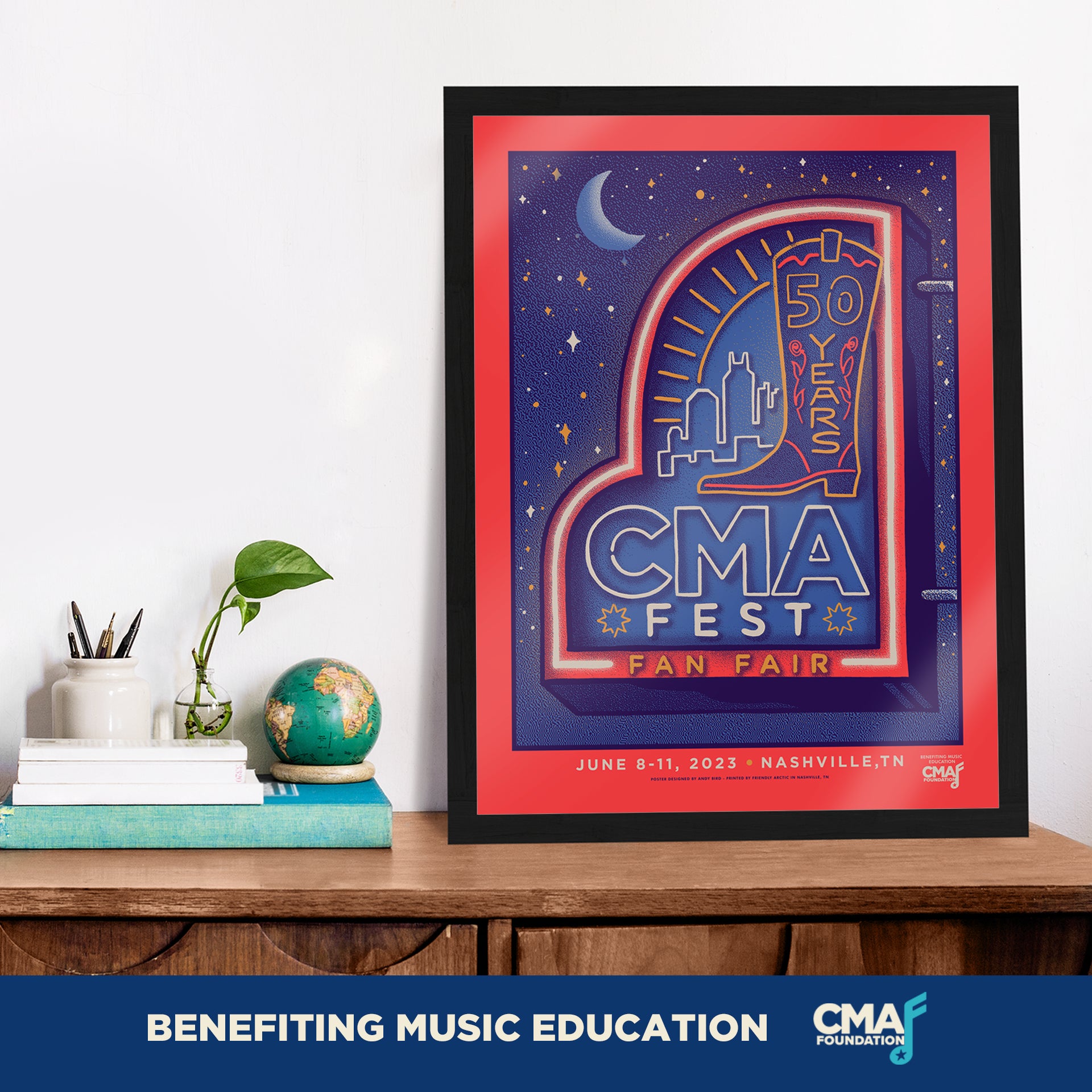 CMA Fest 2023 Poster – Friendly Arctic