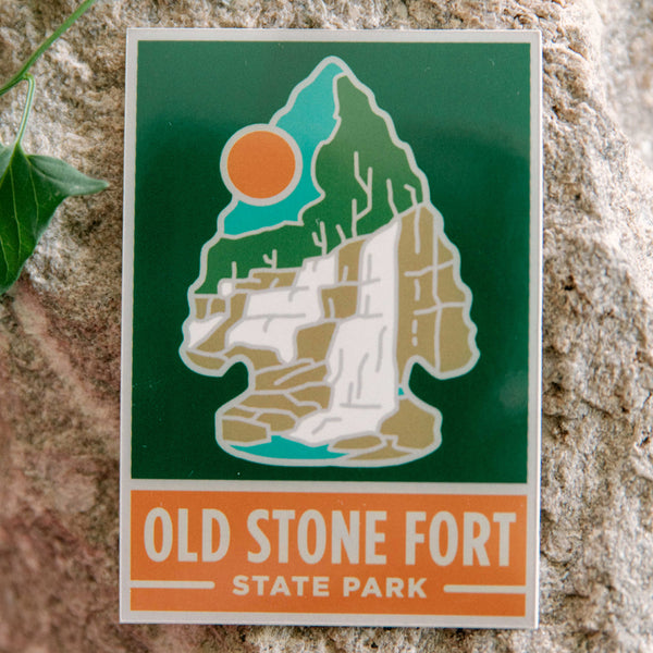TNSP - Old Stone Fort Sticker – Friendly Arctic